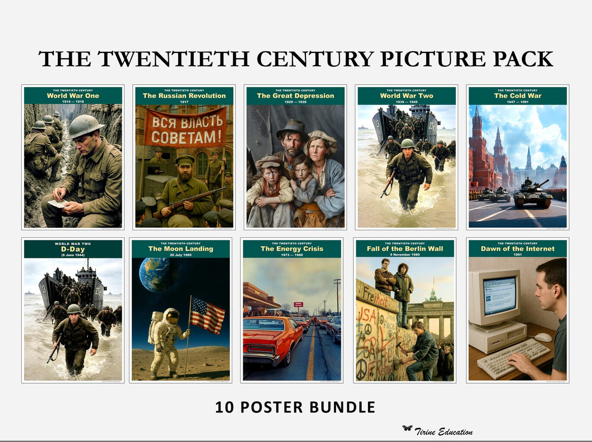 20th Century History Picture Pack - 10 poster set – Southern Cross ...