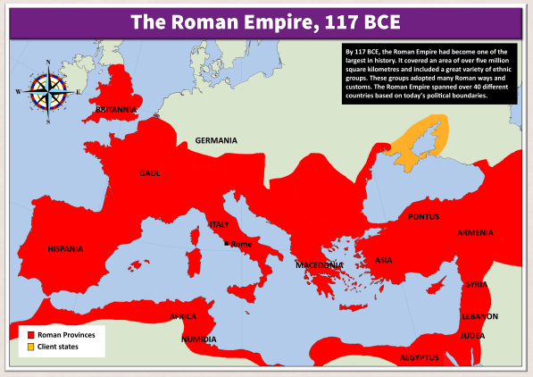 Ancient Rome Territory Map Map Of Early Roman Expansion