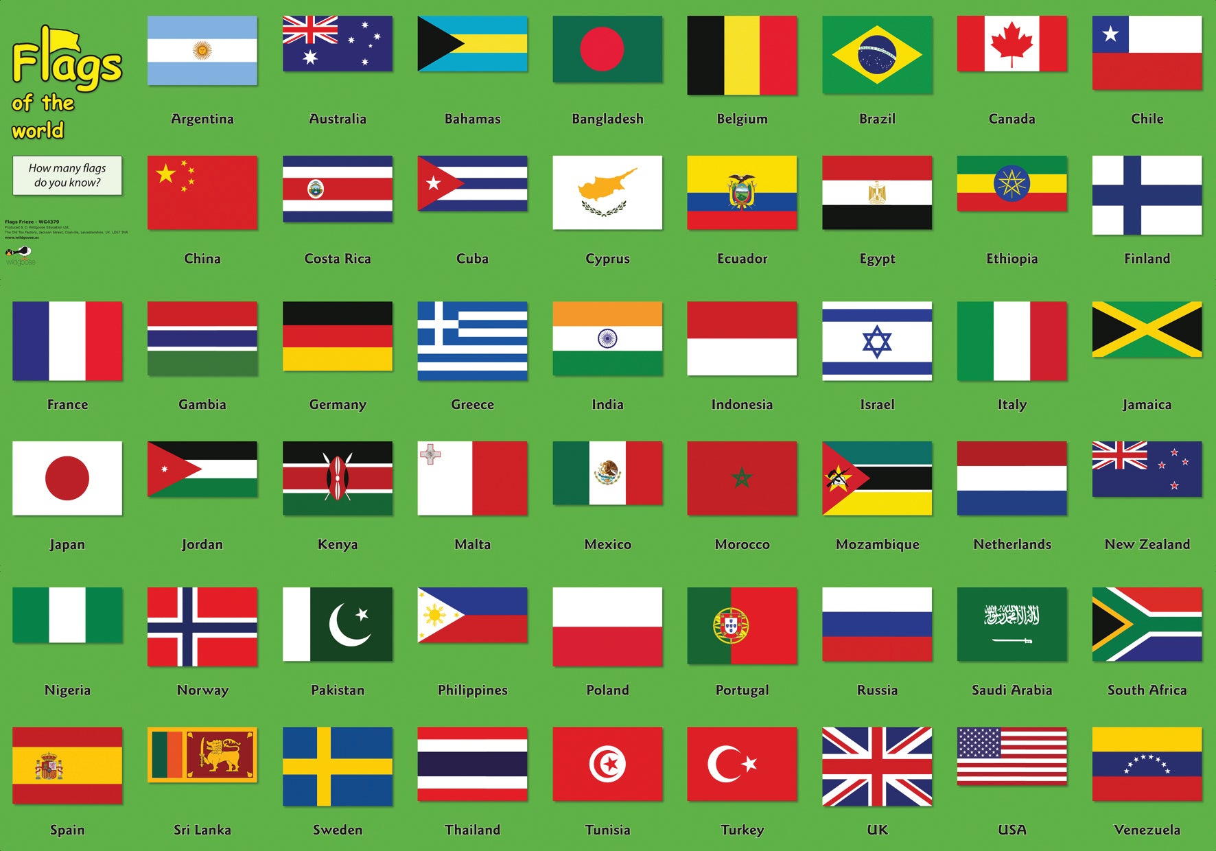 Flags Frieze – Southern Cross Educational